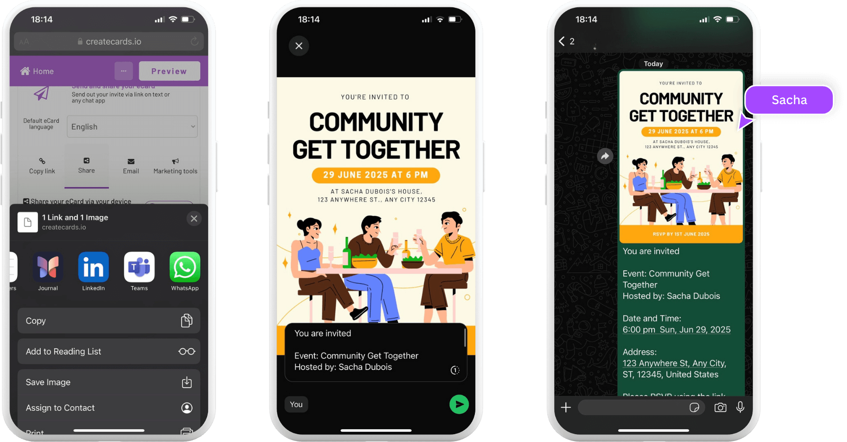 Sending Your eCards via Share Link (Product update) – CreatEcards